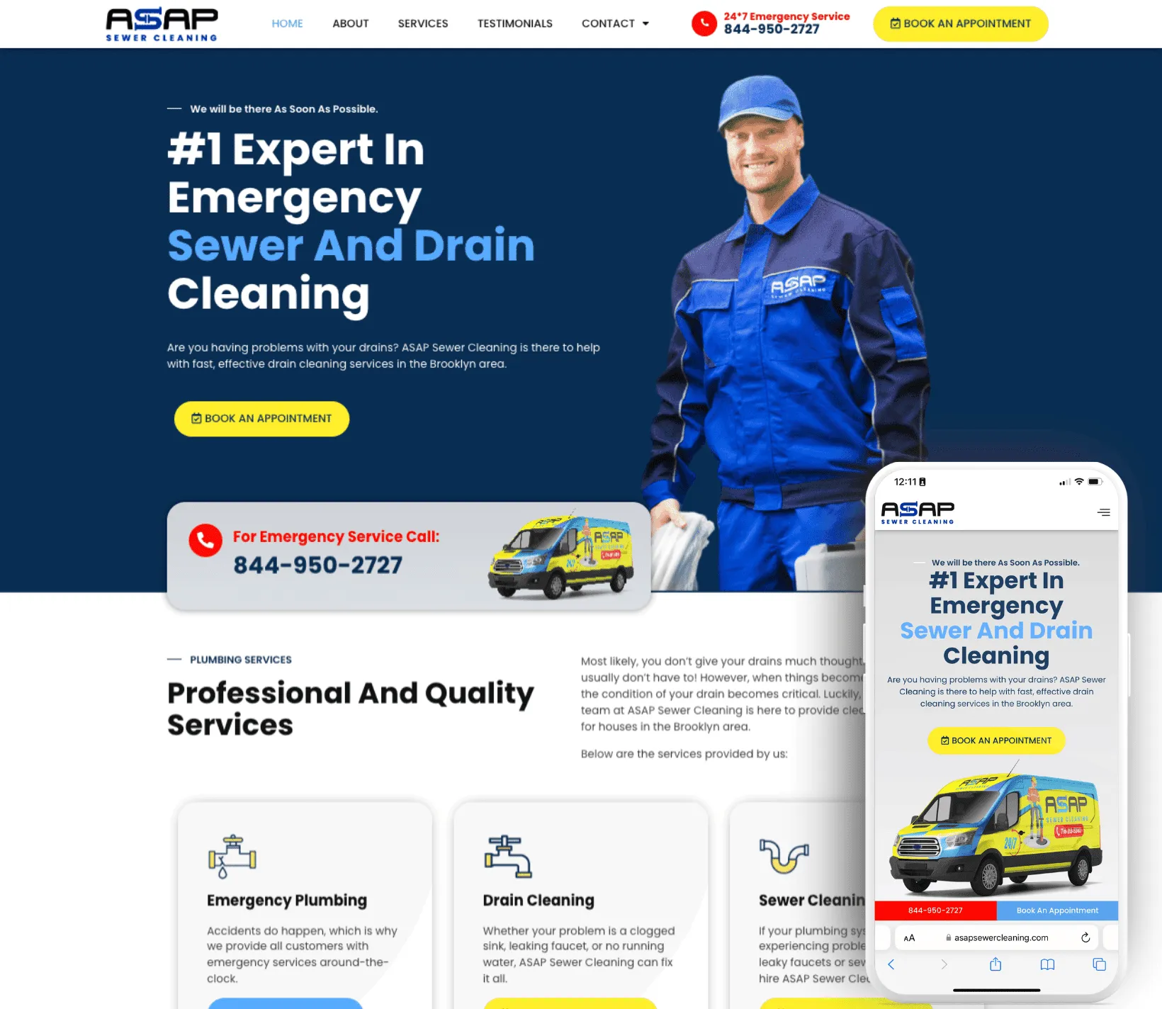 ASAP Sewer Cleaning - Geeks5G Creative Marketing ASAP Sewer Cleaning - Geeks5G Creative Marketing